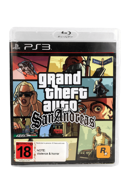 Grand Theft Auto: SAN ANDREAS (PS3) *INCLUDES MANUAL* - Appleby Games