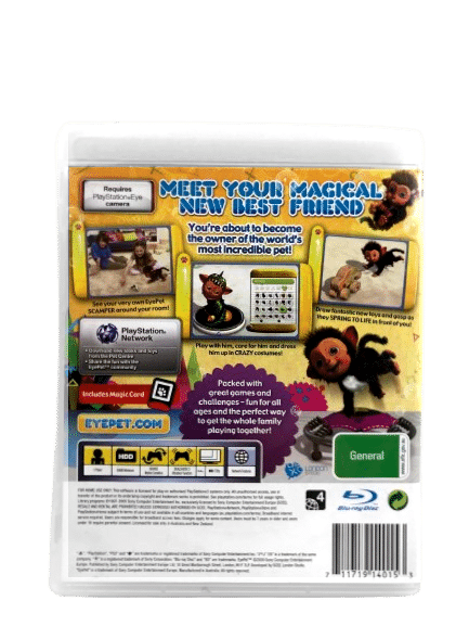 EyePet (PS3) - *NO EYEPET CARD* - Appleby Games