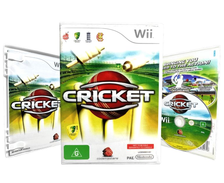 NINTENDO Wii CRICKET (Wii) *MINT COMPLETE* - Appleby Games