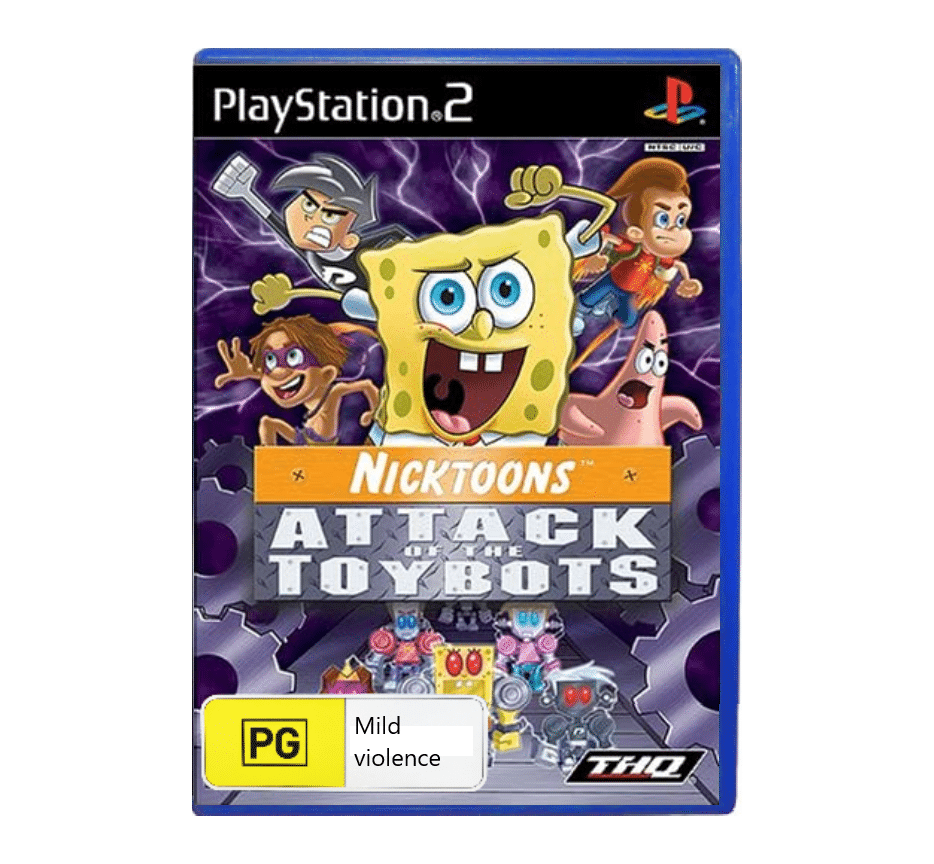 Nicktoons Attack Of The Toybots Gba
