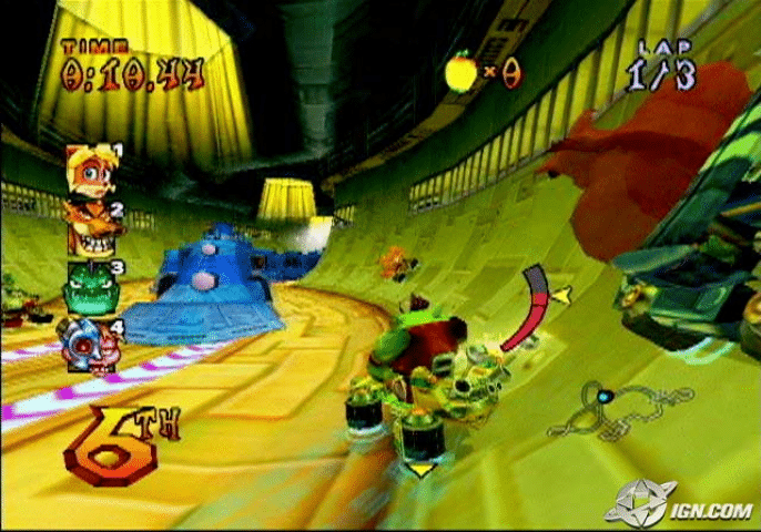 CRASH Nitro Kart (Crash Nitrokart ORIGINAL PRINT) PS2 *COMPLETE ...