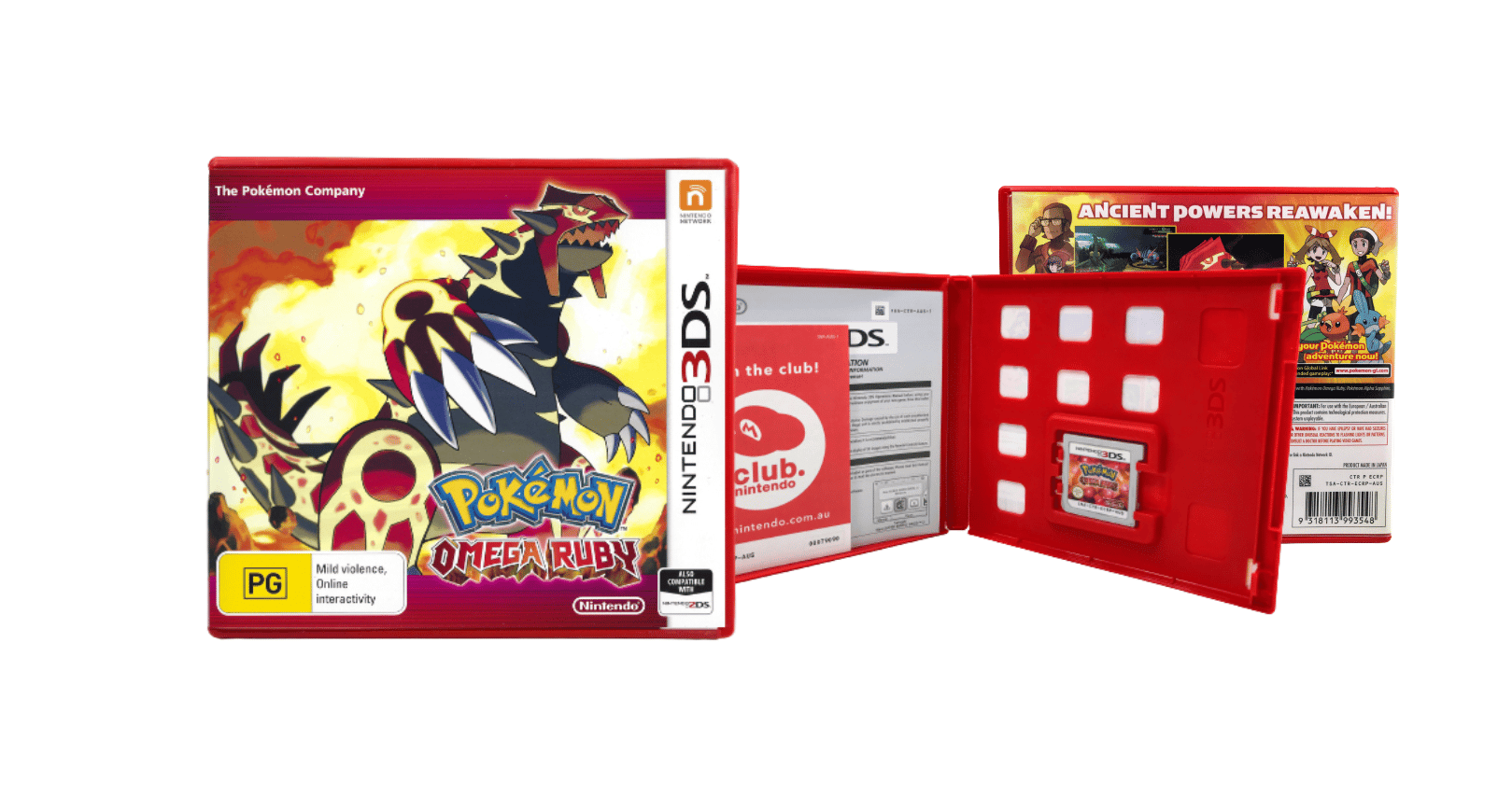 POKEMON Omega Ruby (3DS) *MINT COMPLETE* - Appleby Games