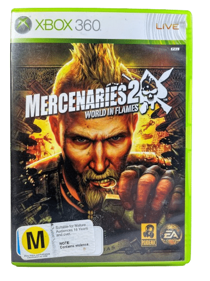 Mercenaries 2: World in Flames (XBox 360) *EXCELLENT* - Appleby Games