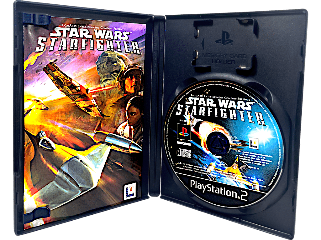 STAR WARS: Starfighter (PS2 ORIGINAL PRINT) *TIDY & COMPLETE* - Appleby ...