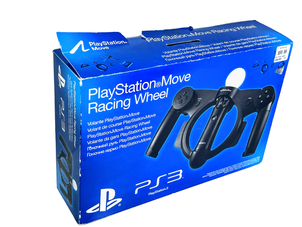 Official SONY PlayStation Move Racing Wheel BRAND NEW IN BOX - Appleby ...