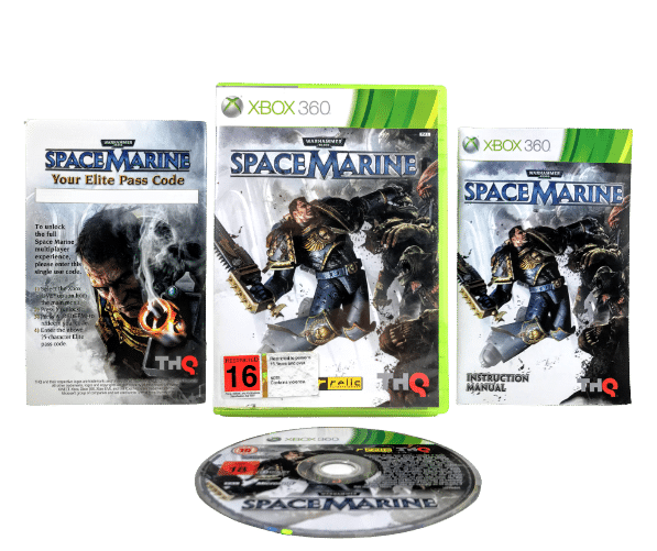 Warhammer 40.000: Space Marine: BOLTER EDITION (XBox 360) *BIG BOX ...