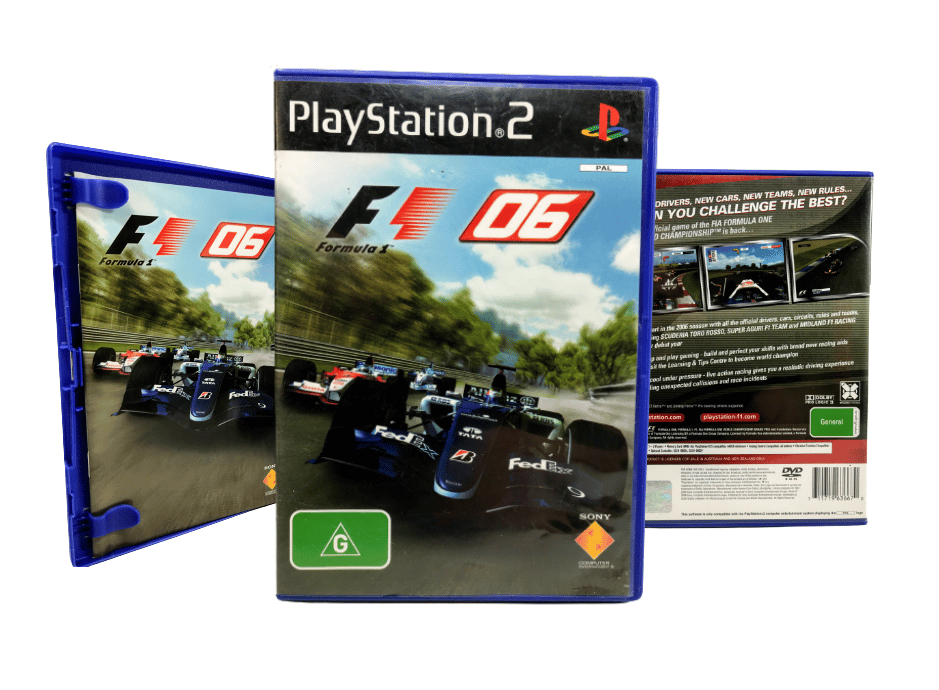 Formula One 06 (F1 06) PS2 *MINT COMPLETE* - Appleby Games