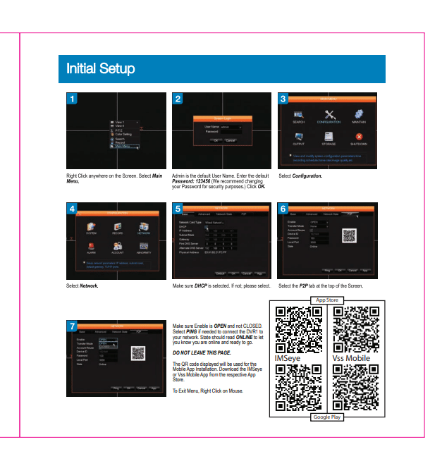 CamVu DVR1 Surveillance System / 4 Camera Security System - Appleby Games