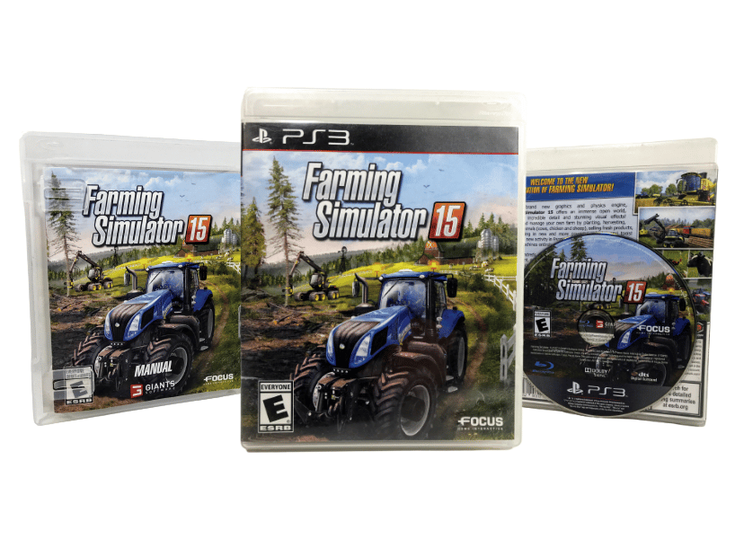 Farming Simulator 15 (PS3 - RARE) *MINT COMPLETE* - Appleby Games