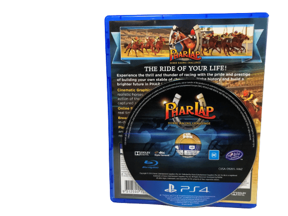 PHAR LAP Horse Racing Challenge (PharLap) PS4 *MINT COMPLETE* - Appleby ...