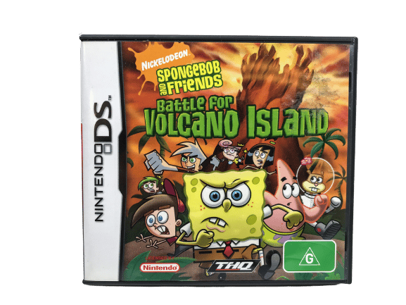 Spongebob and Friends: Battle For Volcano Island (NDS) - Appleby Games