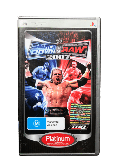 WWE SmackDown vs. Raw 2007 (PSP) *MINT COMPLETE* - Appleby Games