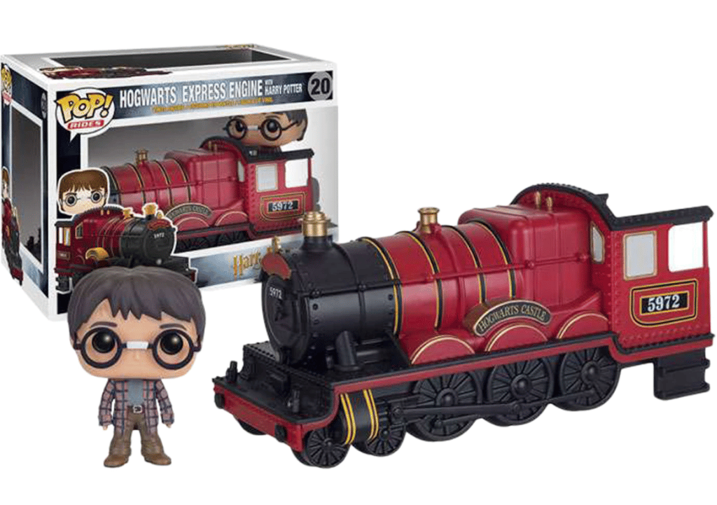 Harry Potter - Hogwarts Express Engine with Harry Potter Action Figure ...