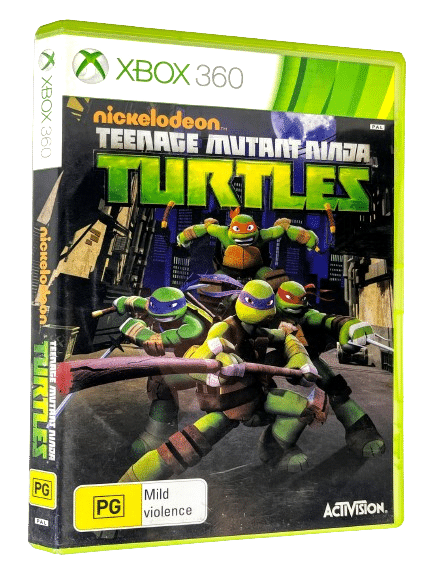 Nickelodeon Teenage Mutant Ninja Turtles (XBox 360) *MINT COMPLETE ...