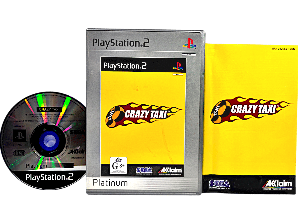 CRAZY TAXI (PS2) *EXCELLENT & COMPLETE* - Appleby Games