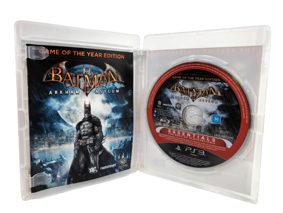 Batman Arkham Asylum Game Of The Year Edition (4 BONUS CHALLENGE MAPS ...