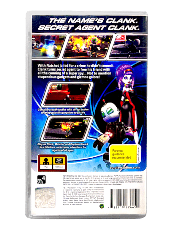 Secret Agent Clank (PSP) *EXCELLENT + COMPLETE* - Appleby Games