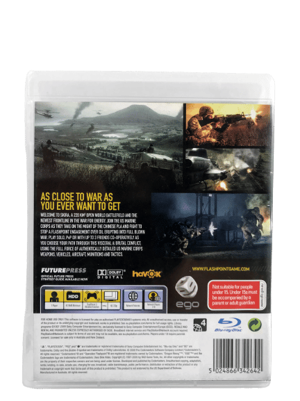 Operation Flashpoint: Dragon Rising (PS3) *MINT COMPLETE* - Appleby Games