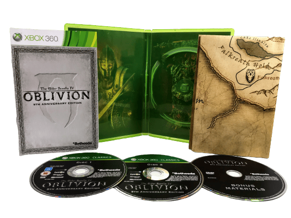 The Elder Scrolls IV Oblivion: 5th Anniversary Edition (Xbox 360) *MINT ...