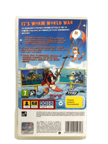 WORMS Open Warfare 2 (PSP) *MINT COMPLETE* - Appleby Games