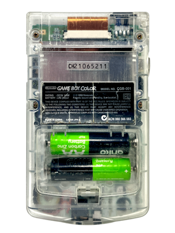 Nintendo Game Boy Color (GameBoy Colour) Translucent - Appleby Games