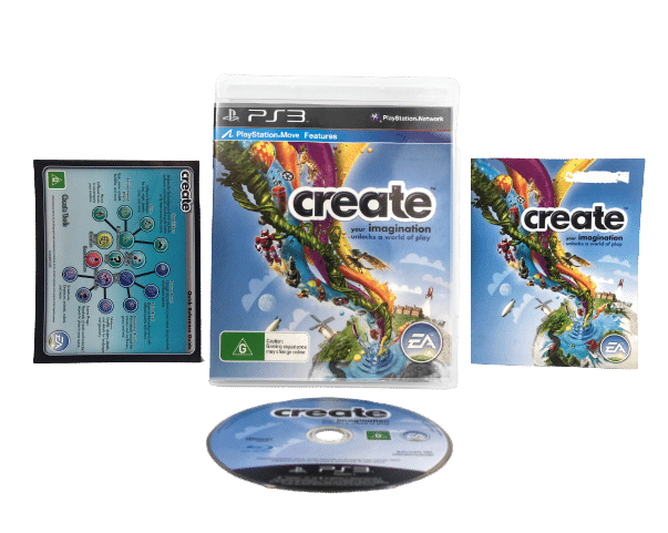 CREATE: Your Imagination Unlocks A World of Play *MINT COMPLETE ...