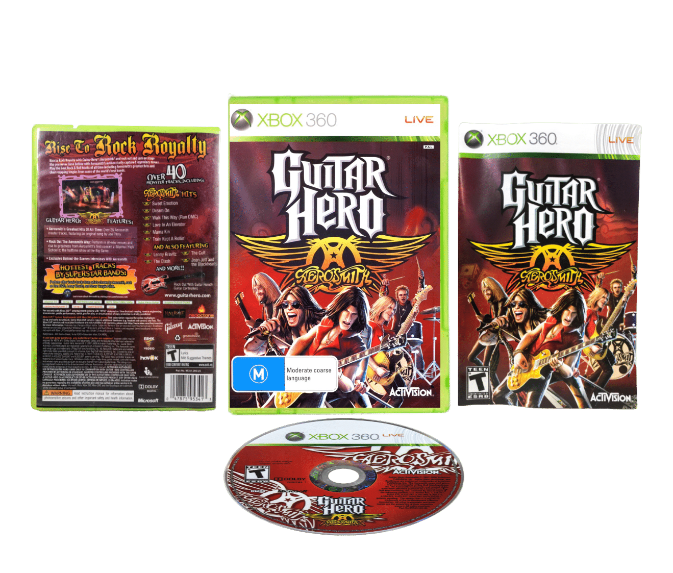 Guitar Hero RedOctane Guitar Controller + Game *COMPLETE PLAYING BUNDLE ...