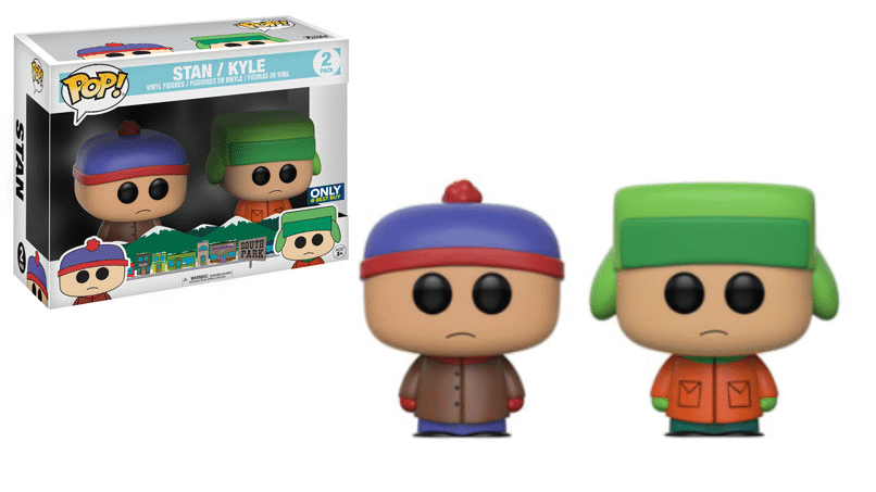 Funko Pop! South Park 2 Pack Stan and Kyle - Appleby Games