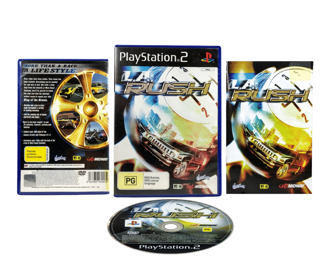 L.A. Rush (PS2) *MINT COMPLETE* - Appleby Games