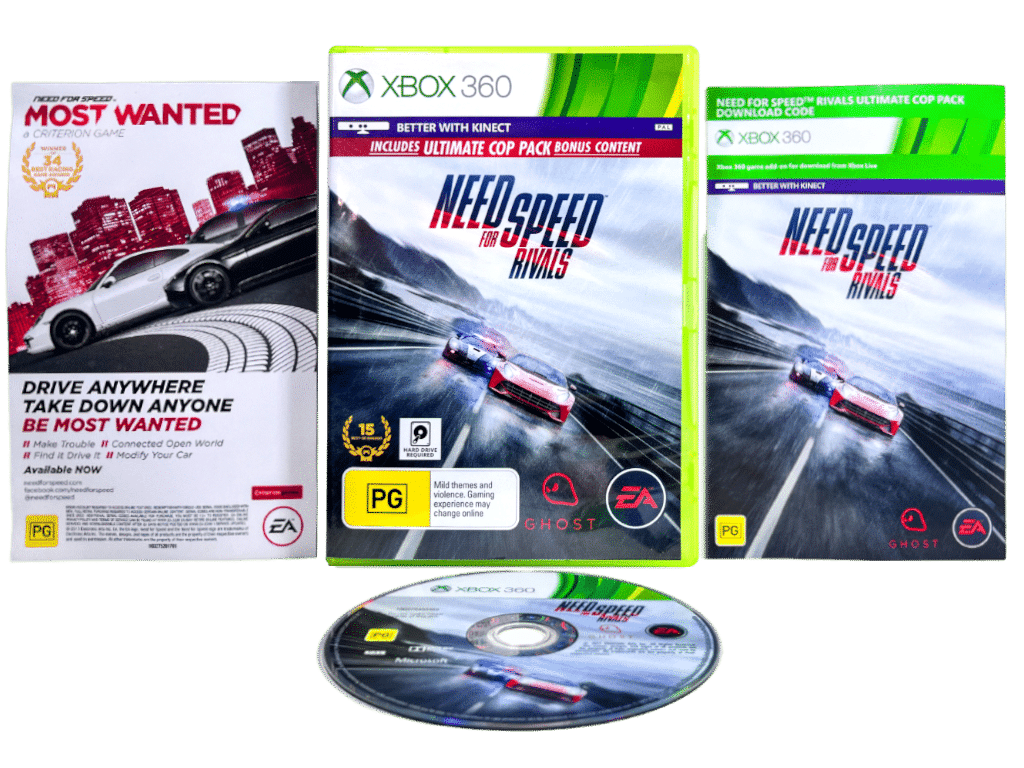 Need for Speed RIVALS (Xbox 360 - ORIGINAL PRINT) *COMPLETE* - Appleby ...