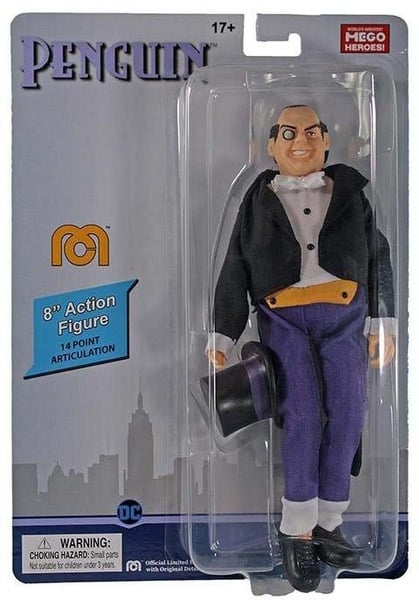 MEGO DC WAVE 13 - PENGUIN 8" ACTION FIGURE - Appleby Games
