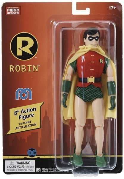 MEGO DC WAVE 13 - ROBIN 8" ACTION FIGURE - Appleby Games