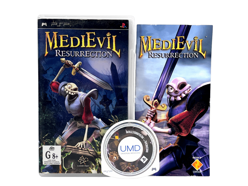Medievil Resurrection (PSP ORIGINAL PRINT) *EXCELLENT + COMPLETE ...