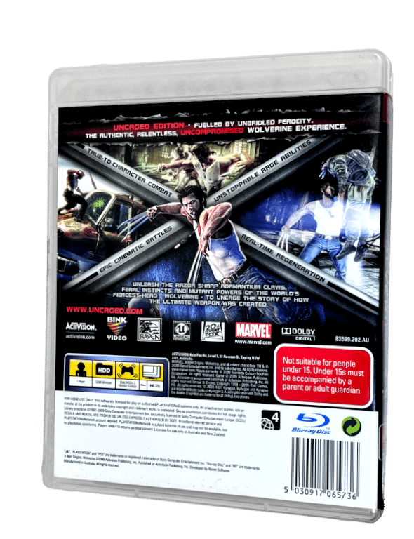 X-Men Origins: WOLVERINE Uncaged Edition (PS3) *MINT COLLECTOR'S ...