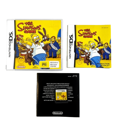 The SIMPSONS Game (Nintendo DS) - Appleby Games