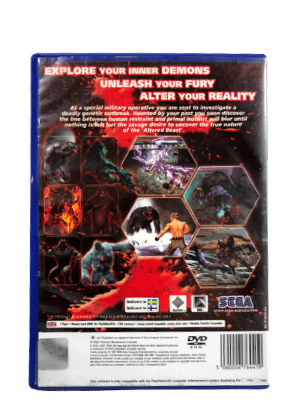 ALTERED BEAST (PS2 - NZ EDITION) *EXCELLENT* - Appleby Games