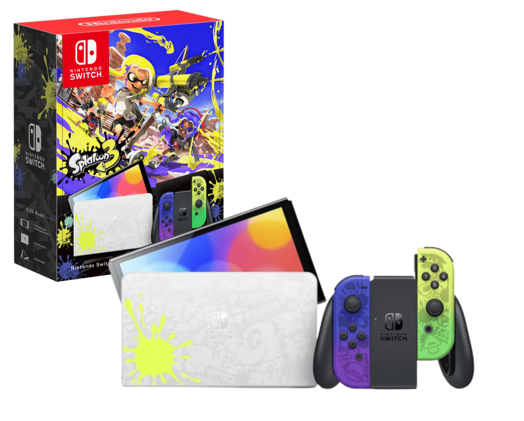 Nintendo Switch OLED model - SPLATOON 3 LIMITED EDITION *MINT IN BOX ...