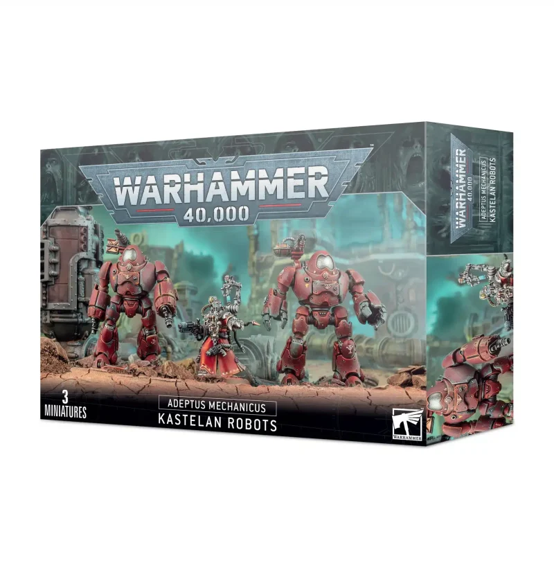 Warhammer 40,000: 59-16 Adeptus Mechanicus Kastelan Robots 2017 - Appleby Games