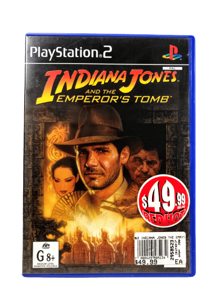 Indiana Jones and the Emperor's Tomb (PS2 - NZ EDITION) *MINT COMPLETE ...