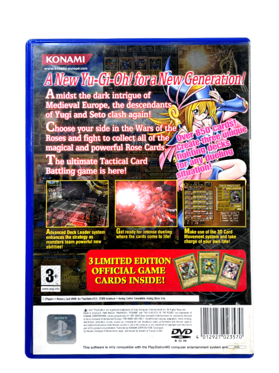 Yu-Gi-Oh! The Duelists of the Roses (PS2) *MINT COMPLETE* - Appleby Games