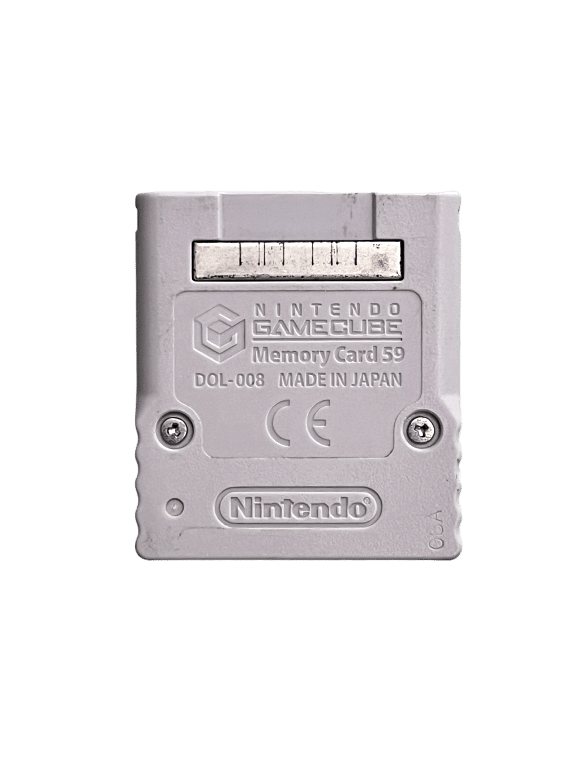GENUINE NINTENDO GameCube Memory Card - Appleby Games