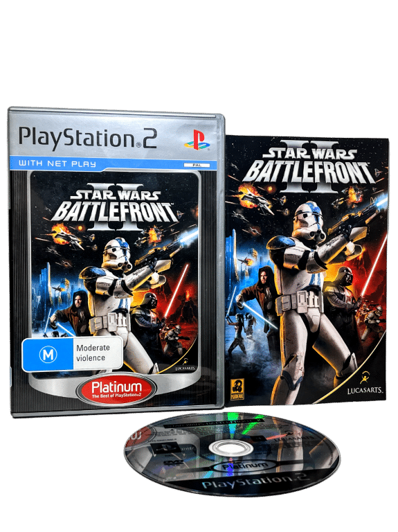 Star Wars Battlefront II (Battlefront 2) PS2 *MINT COMPLETE* - Appleby ...