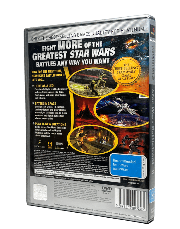 Star Wars Battlefront II (Battlefront 2) PS2 *MINT COMPLETE* - Appleby ...