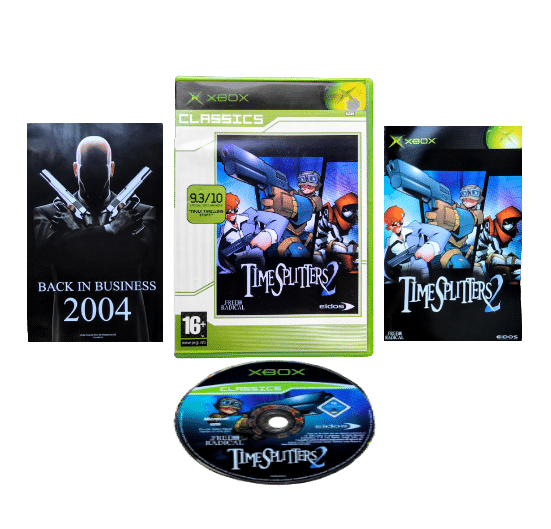 Time Splitters 2 (Timesplitters 2) XBox *MINT COMPLETE* - Appleby Games