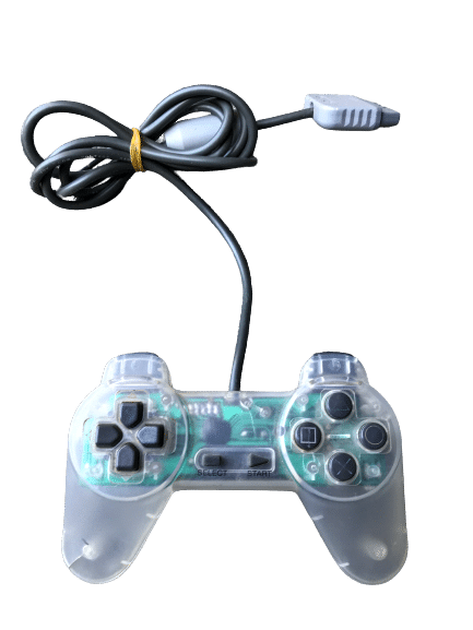 PlayStation Controller (PS1 Controller) TRANSLUCENT - Appleby Games