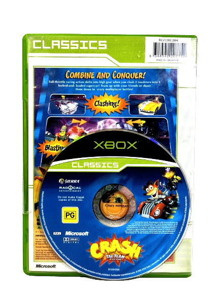 Crash TAG TEAM RACING (XBox) *COMPLETE* - Appleby Games