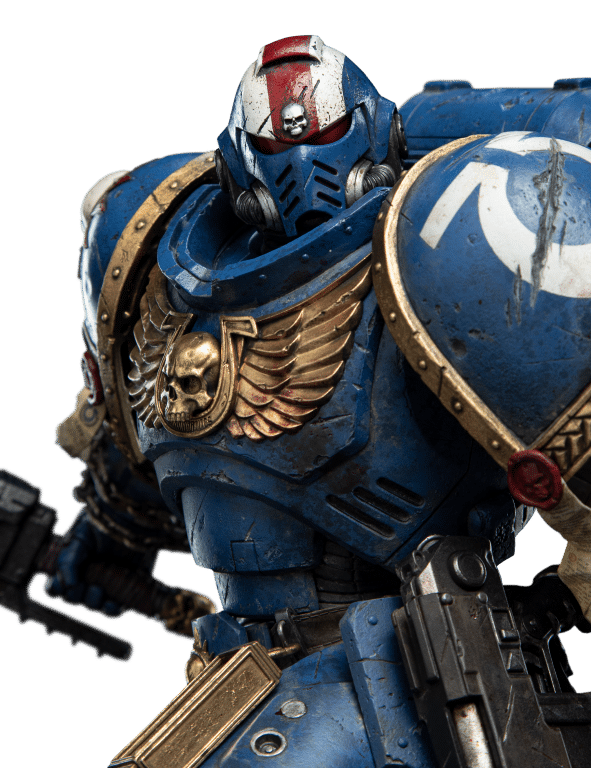 WARHAMMER 40K: LIEUTENANT TITUS 1:6 SCALE Collector's Statue (Limited ...