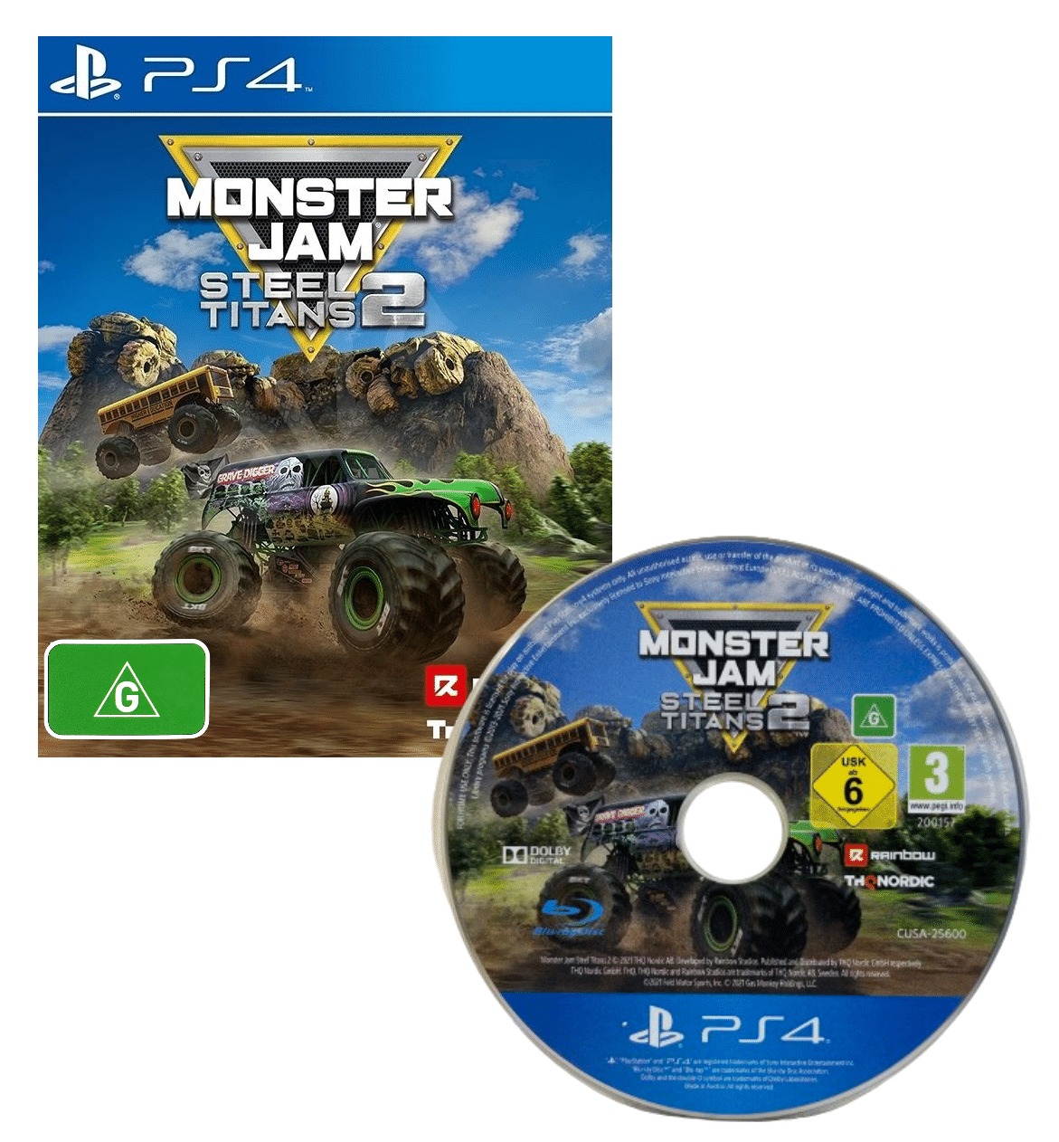 MONSTER TRUCKS: Monster Jam Steel Titans 2 (PS4) - Appleby Games