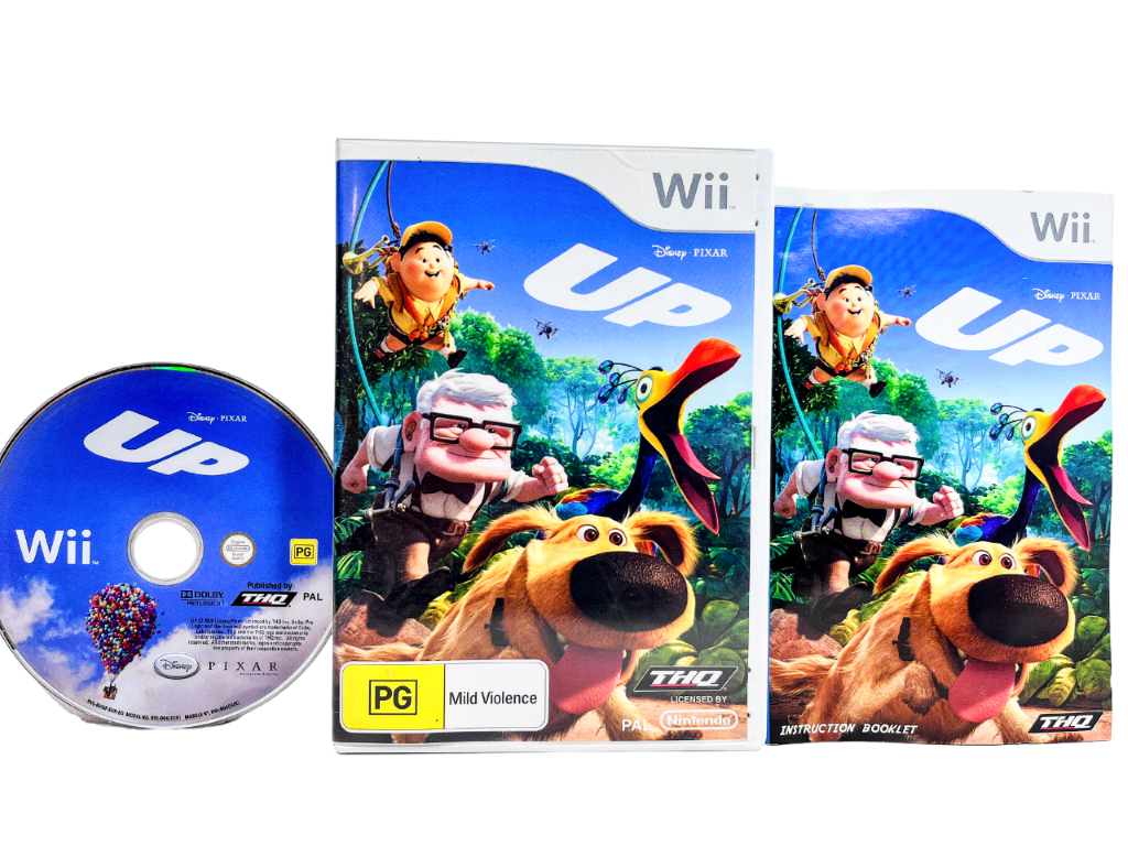 Disney Pixar UP The Official Game (Wii) *MINT COMPLETE* - Appleby Games