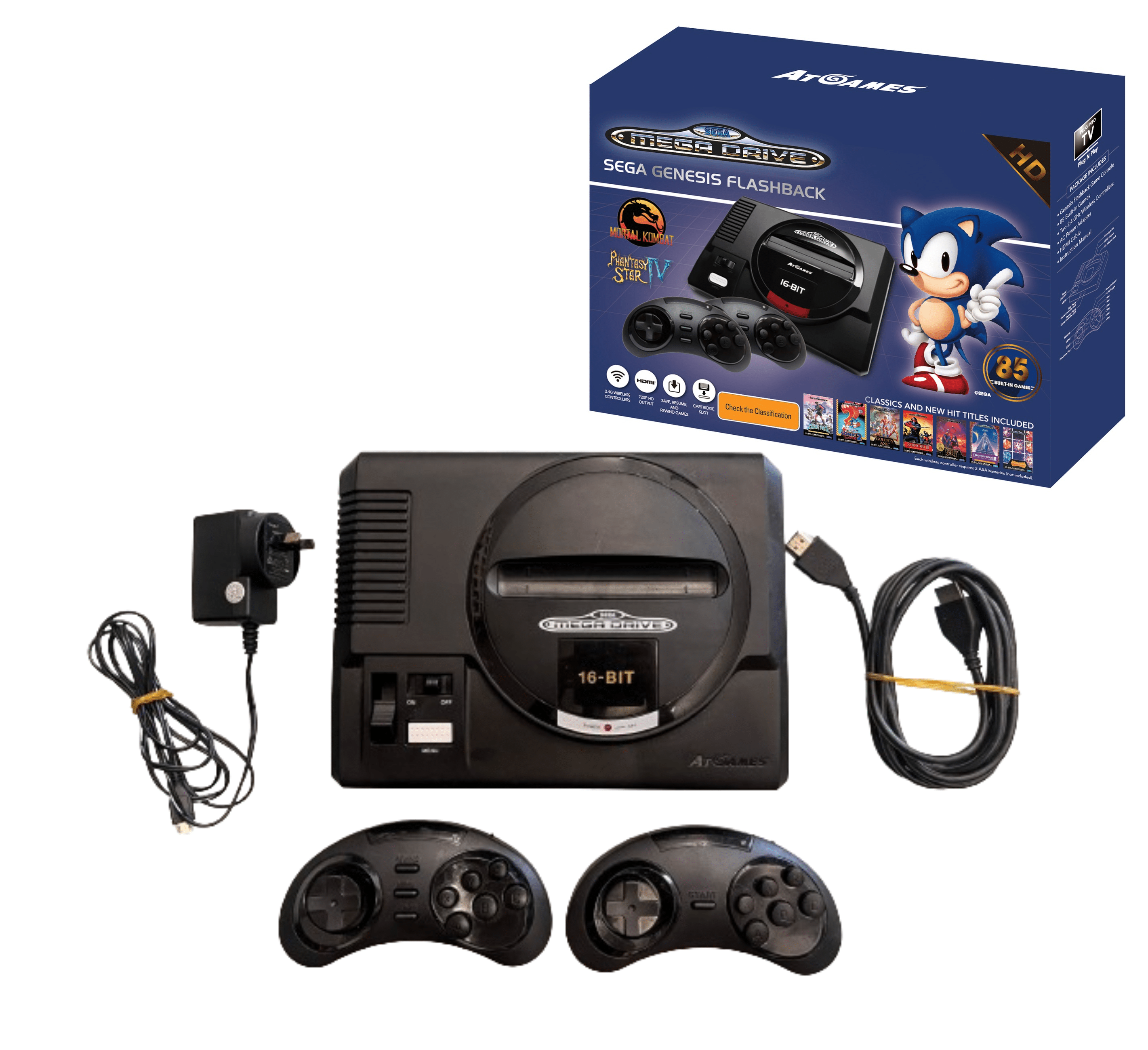 SEGA Mega Drive Flashback Classic Console - Appleby Games